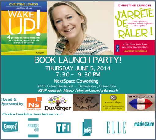 Book Launch Party Invitation! | Christine Lewicki